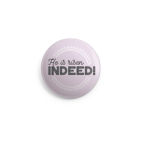 Indeed Button - 1 Inch – OldLutheran
