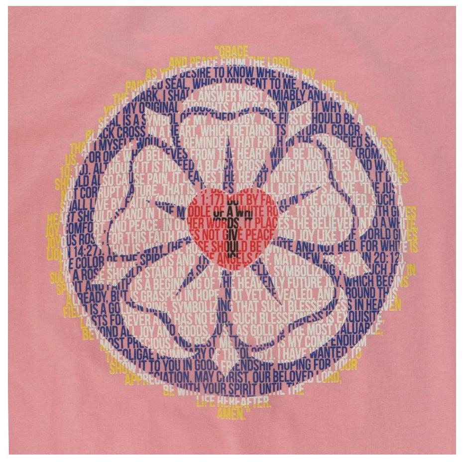 Meaning of the Luther Rose T-Shirt (Multiple Colors) – OldLutheran