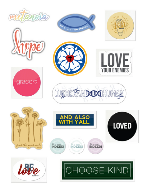 Stickers - Variety Pack – OldLutheran